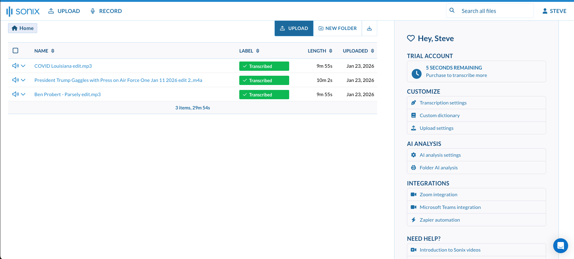 Sonix Review: Accurate AI Transcription for Journalists