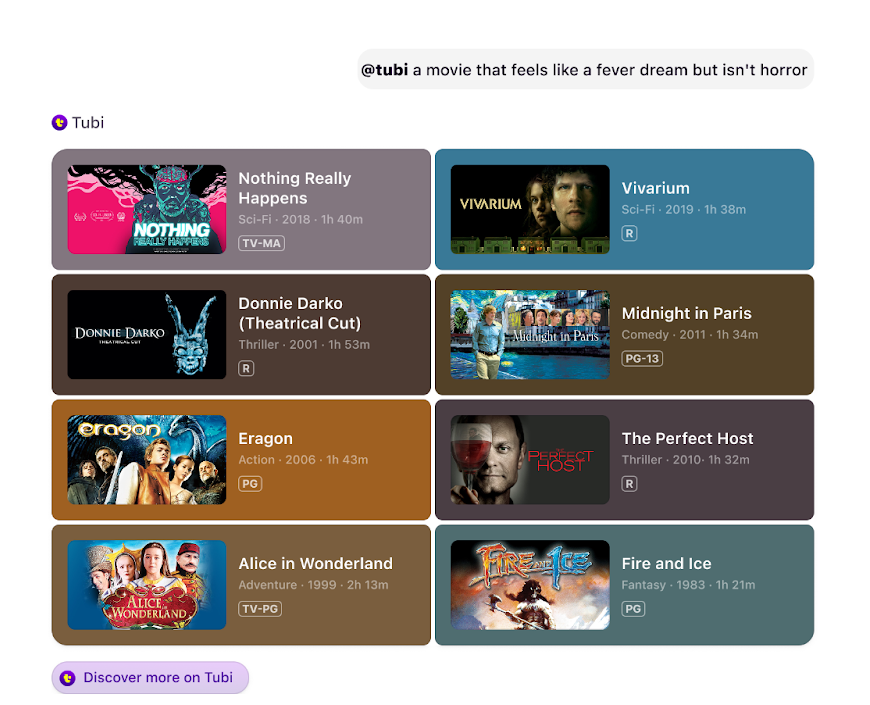 Tubi Adds ChatGPT Streaming Discovery and Recommendations